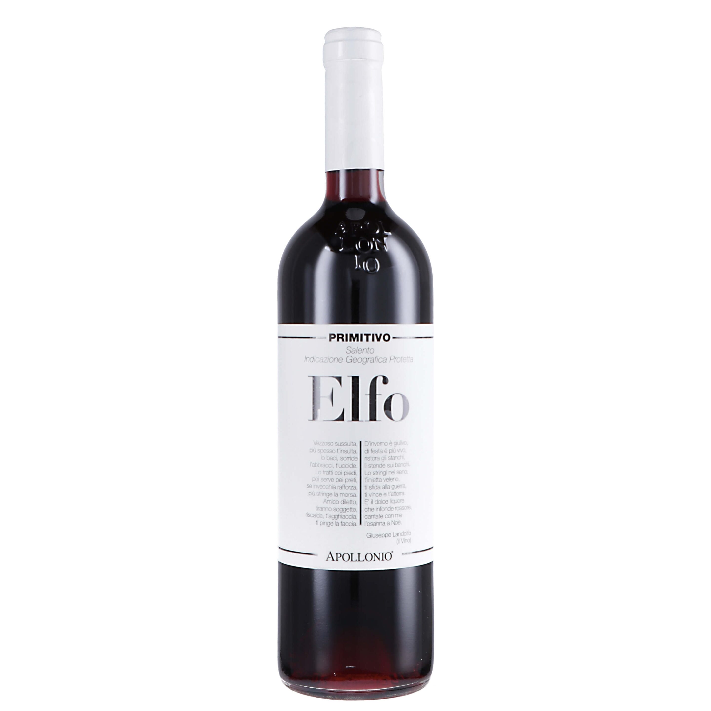 Apollonio - Salento Primitivo IGP Elfo 2021